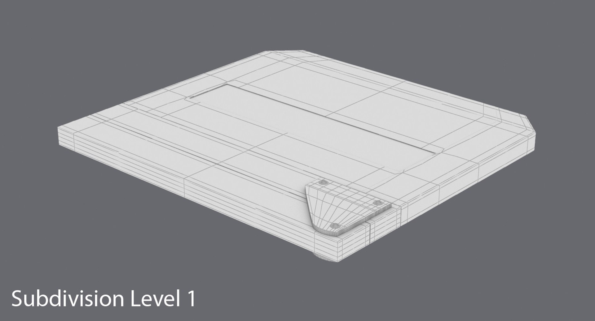Digital Film Slate 3d Model