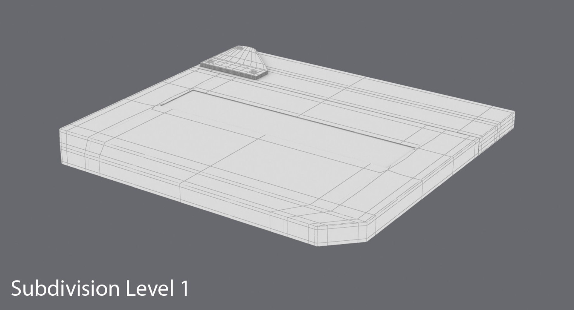 Digital Film Slate 3d Model