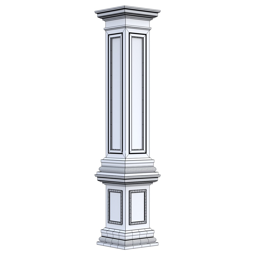 Column 3D - TurboSquid 2180453