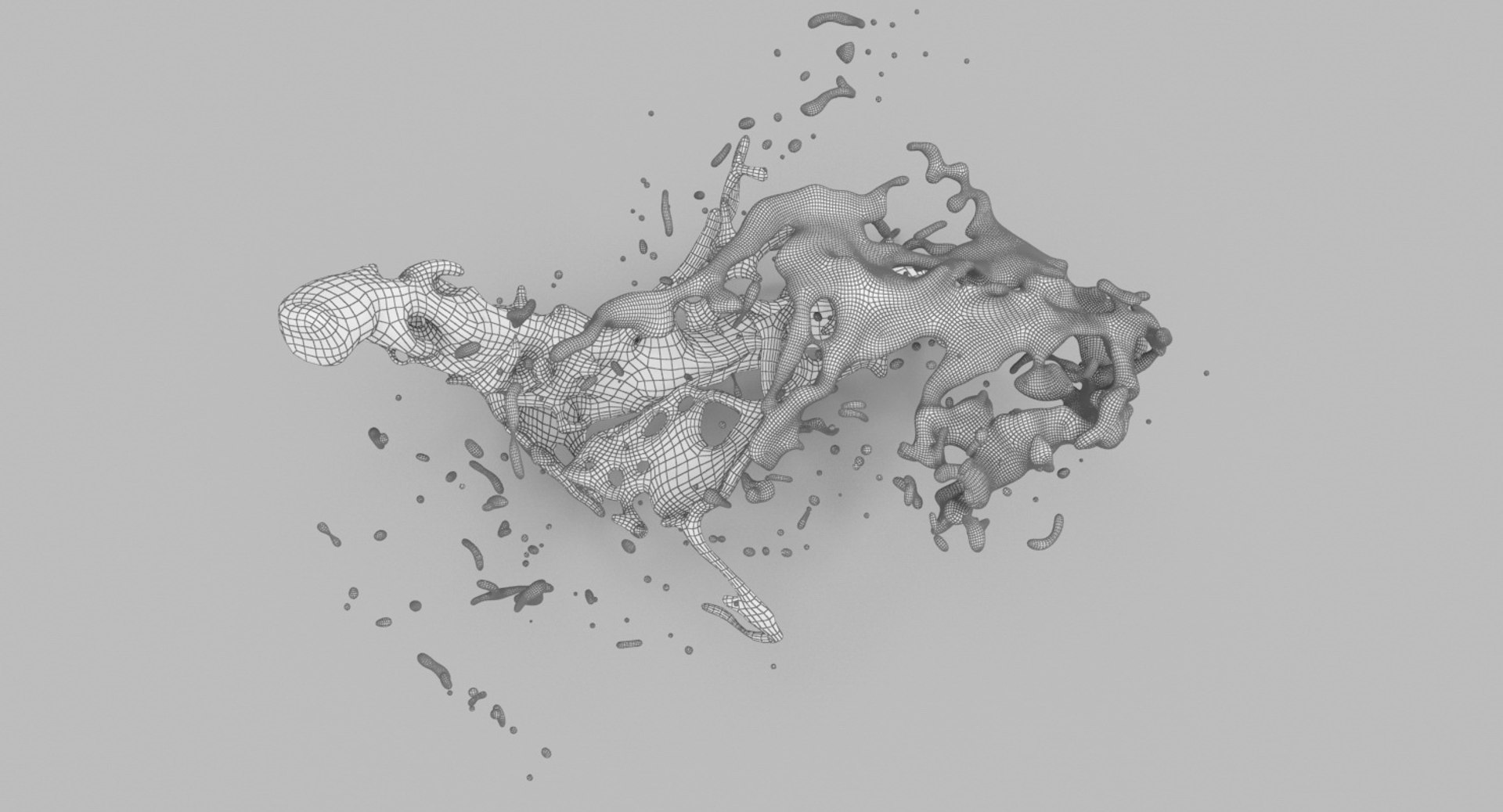 Realistic Blood Splash Model - TurboSquid 1211429