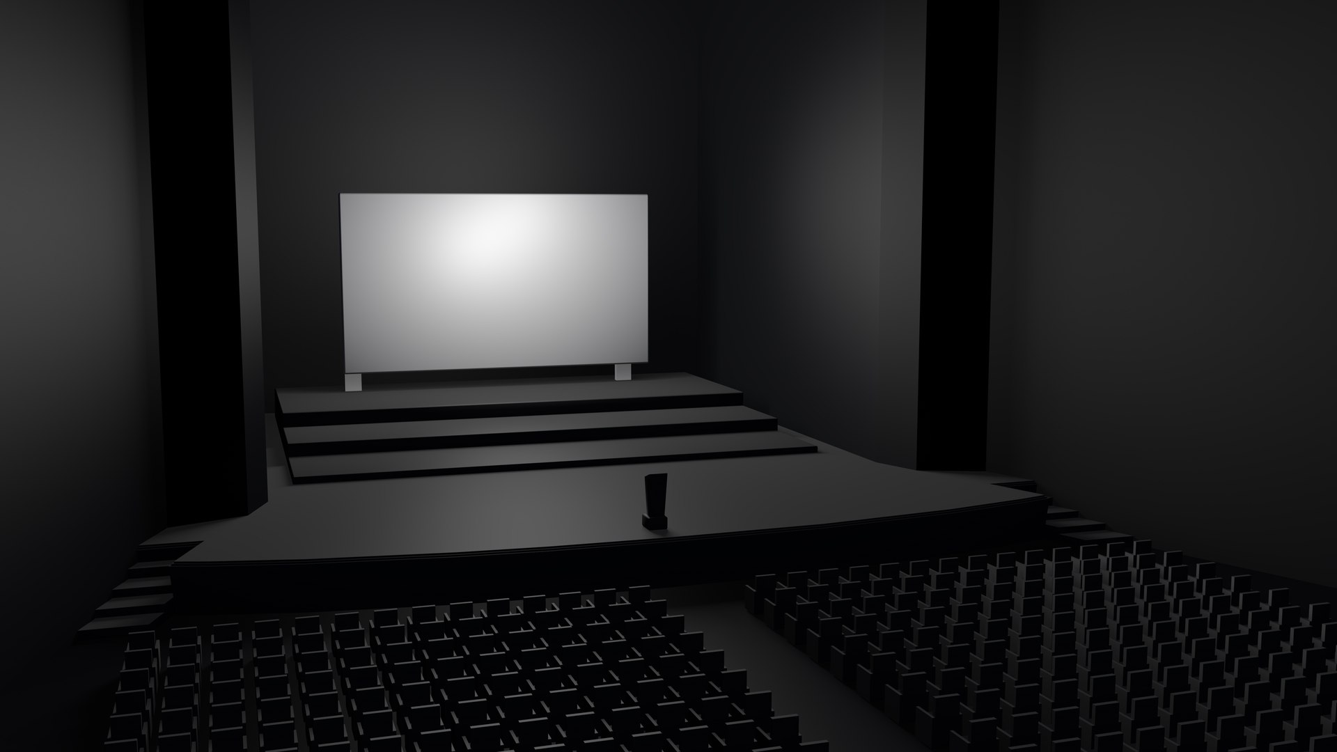 Conference Stage 3D Model - TurboSquid 1345355