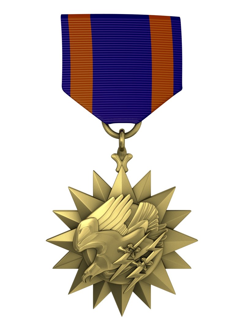 3D US Medals Set Model - TurboSquid 2195065