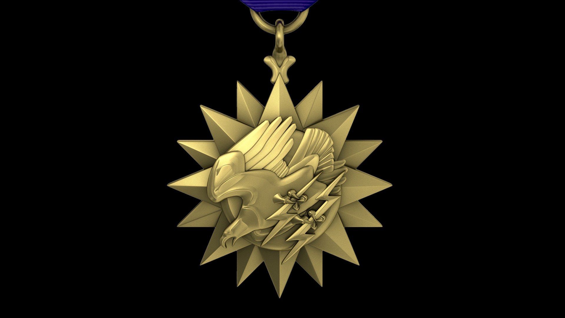 3D US Medals Set Model - TurboSquid 2195065