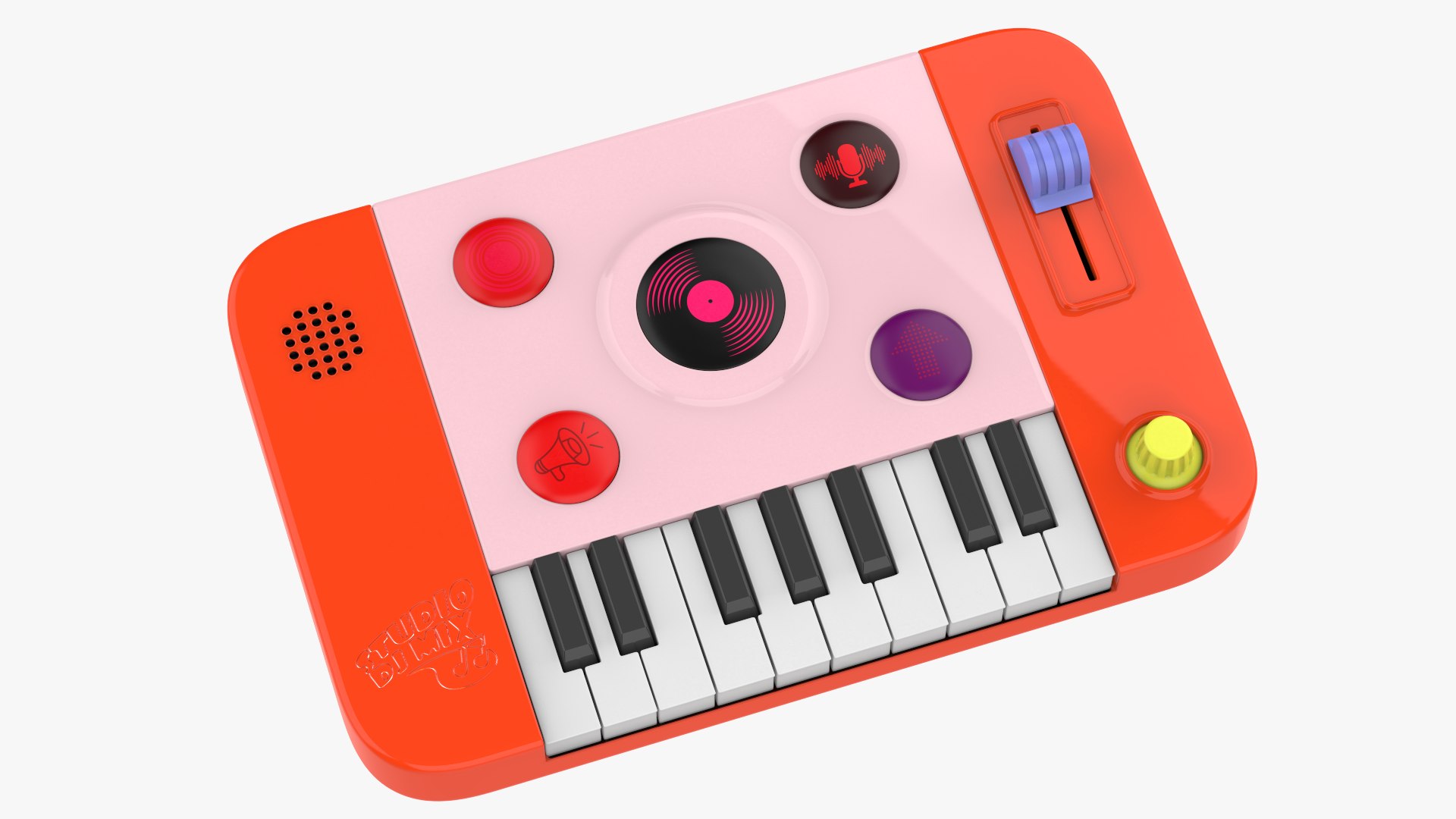 3D Model Studio DJ Piano Mix For Kid - TurboSquid 2298621