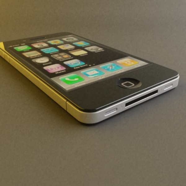 3d model phone 4 g