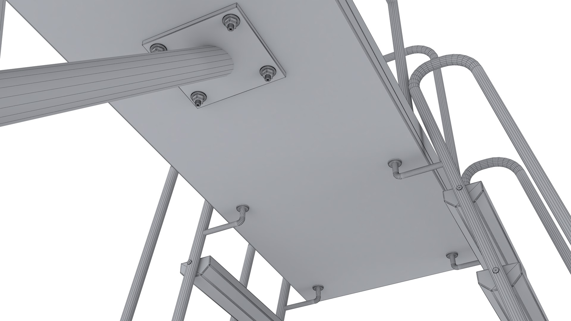 3D Pool Starting Block And Diving Board - TurboSquid 2294103