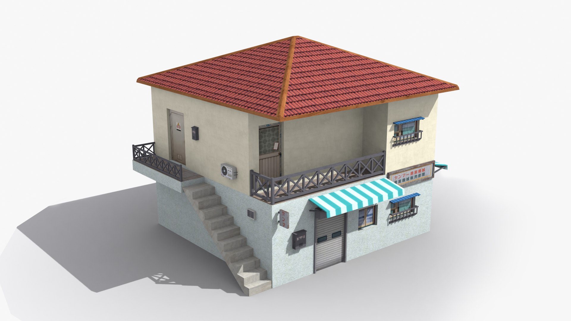 3D Japanese House X25 - TurboSquid 1989627