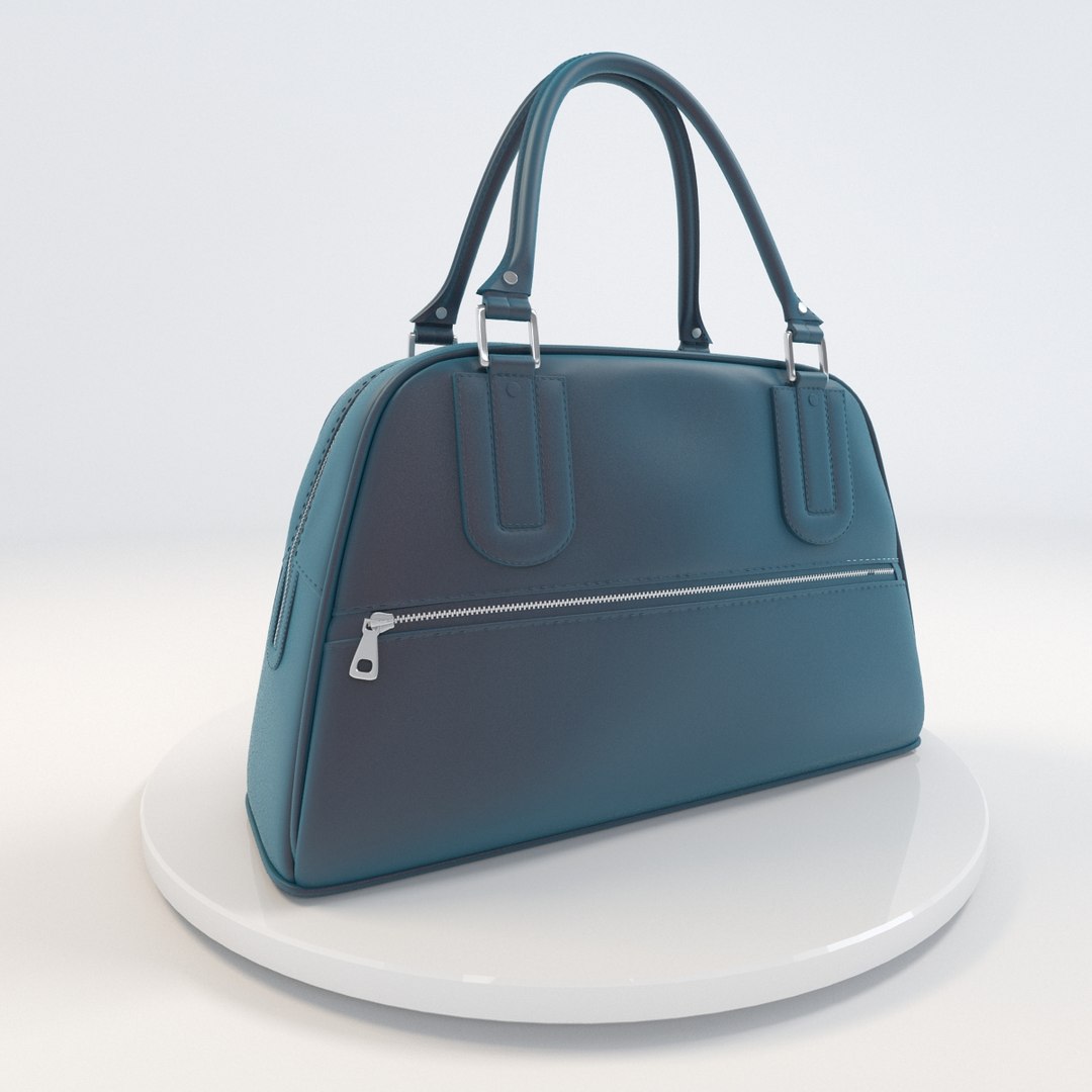 handbag purse 3d model
