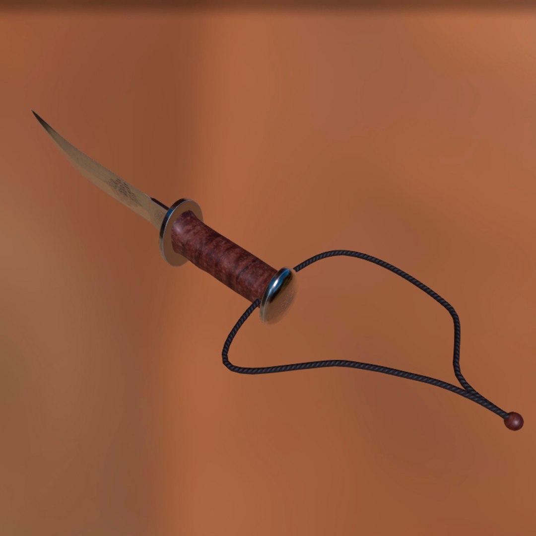 knife corvo 3d model