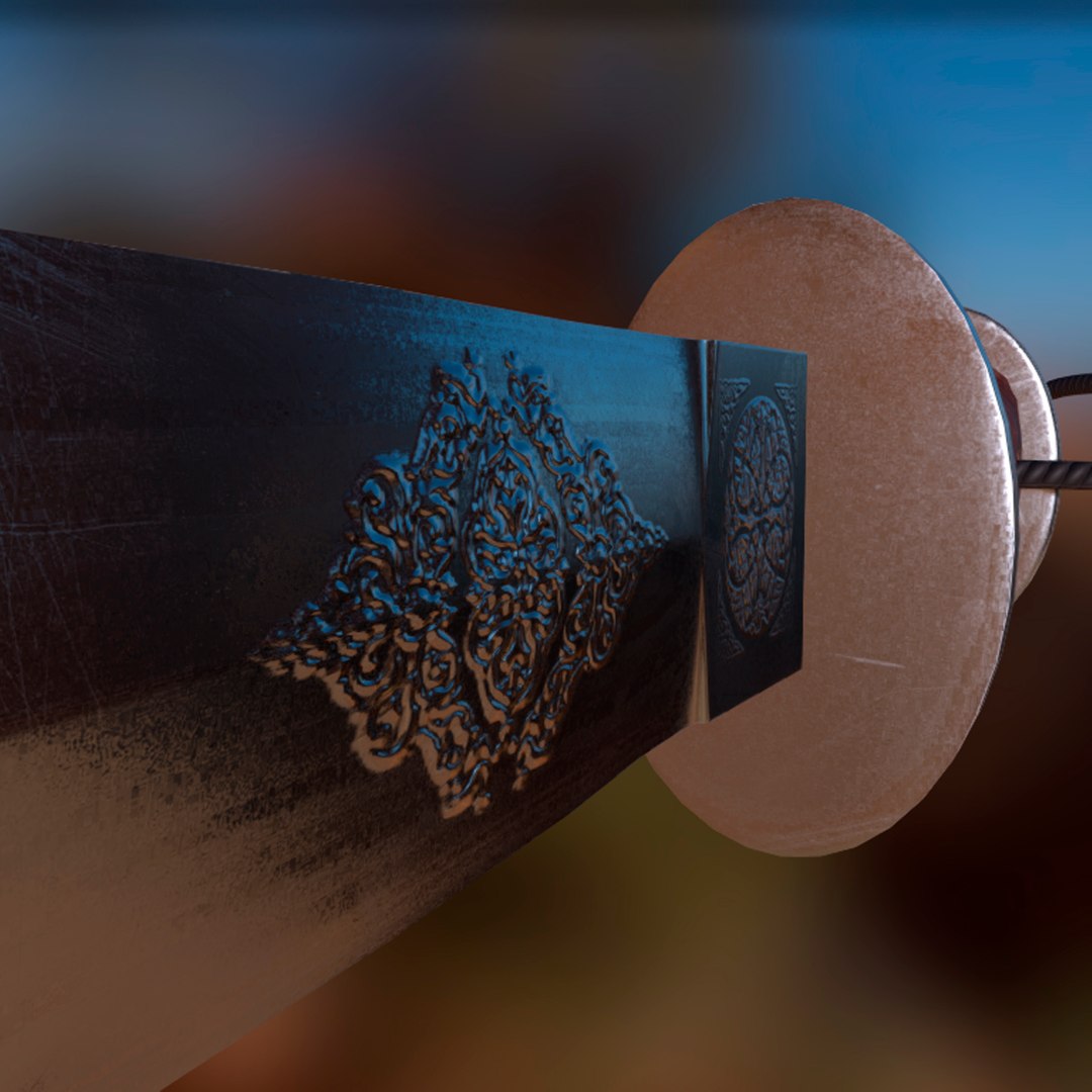 knife corvo 3d model