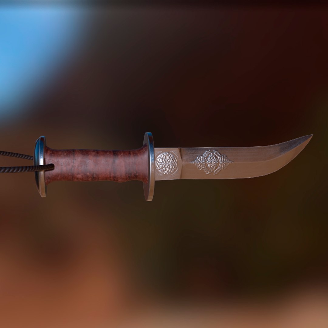 knife corvo 3d model