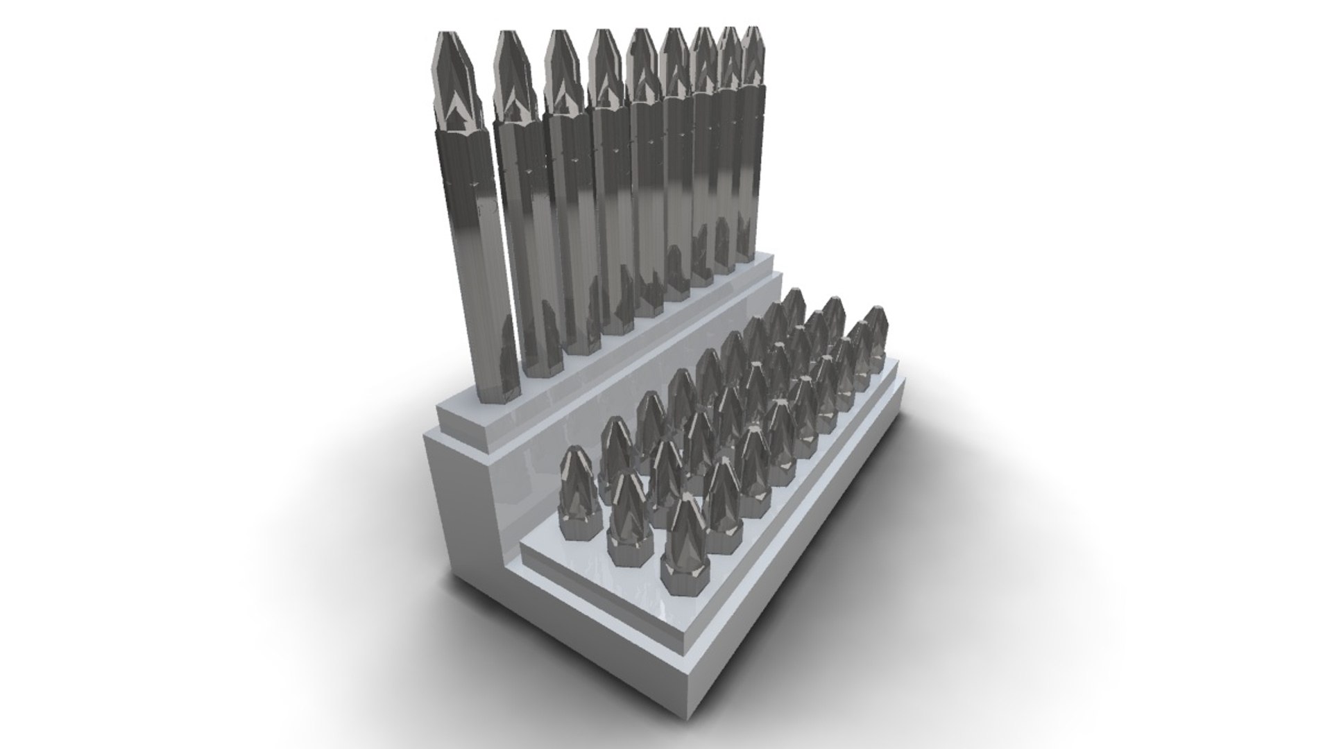 3D Model Of A Stand For Bits 3D - TurboSquid 2010578