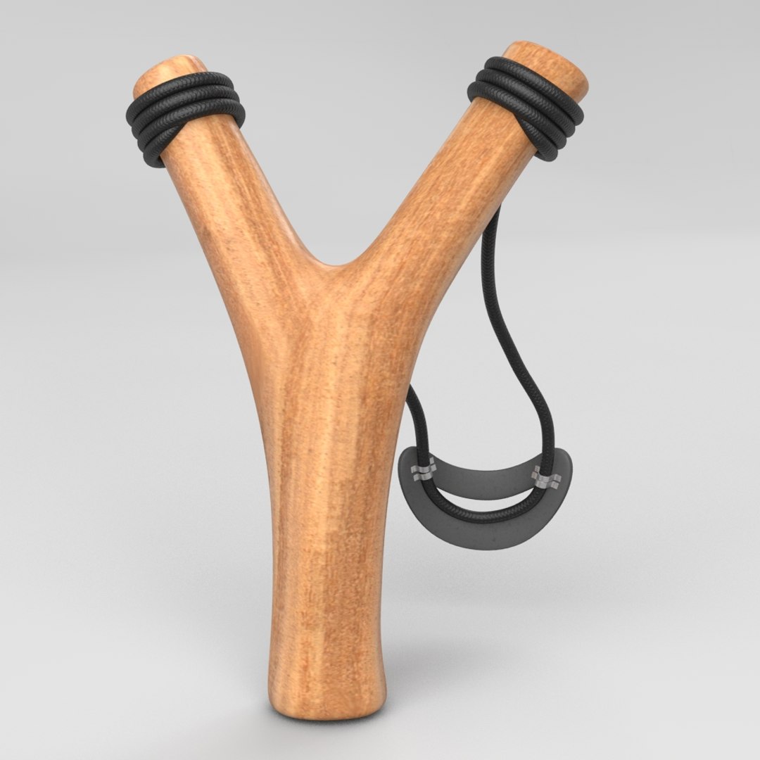 3d Model Stick Slingshot