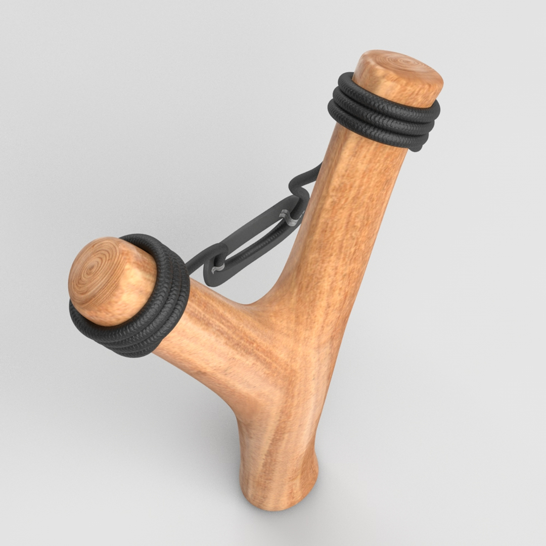 3d model stick slingshot