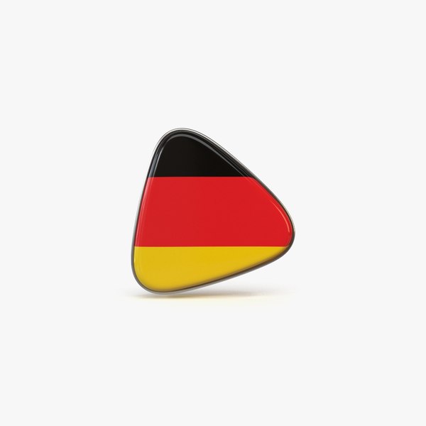 modelo 3d Germany Flag Icon - TurboSquid 2058935