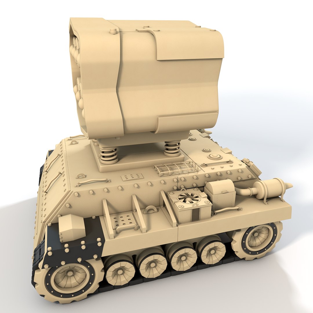 3d mobile missile launcher
