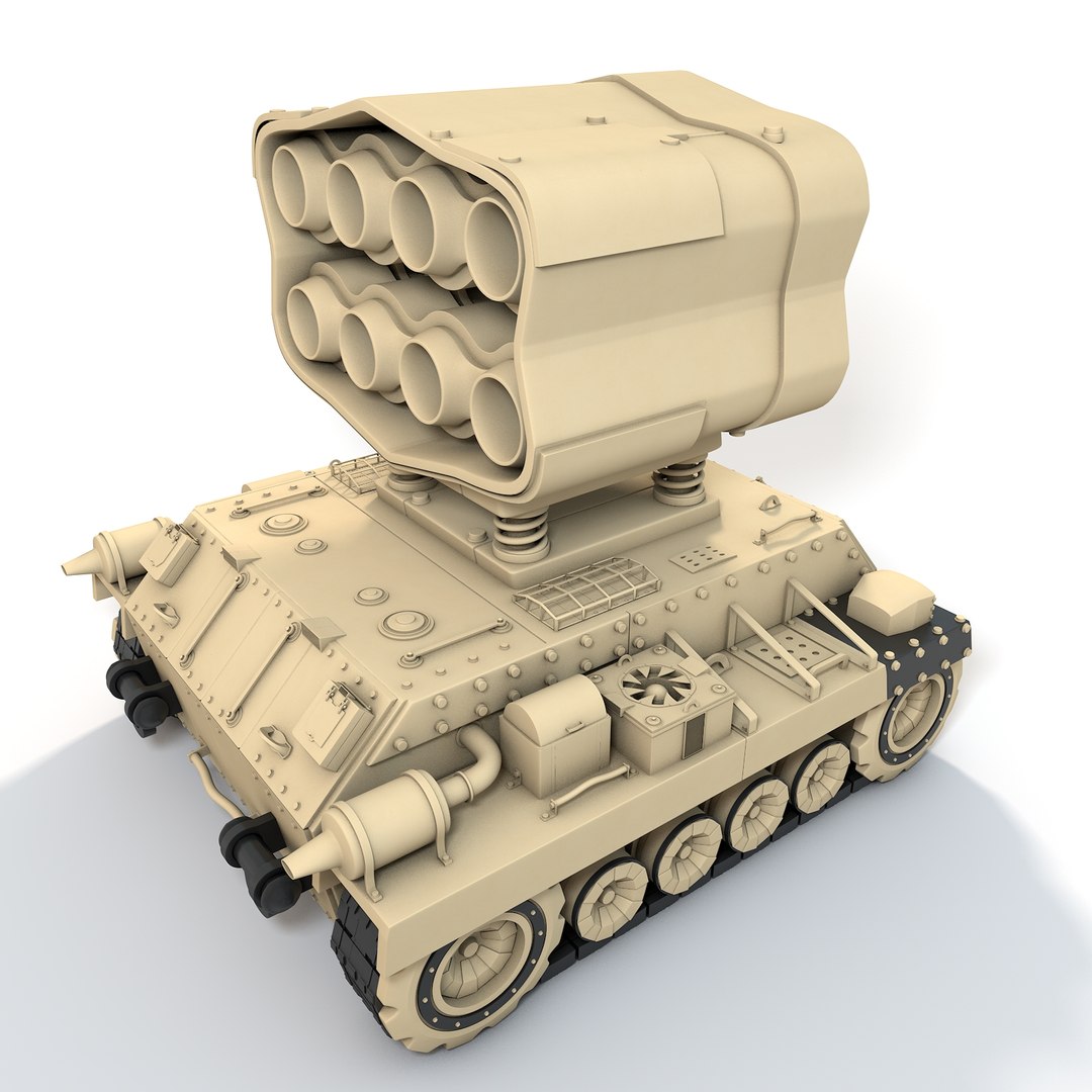 3d mobile missile launcher