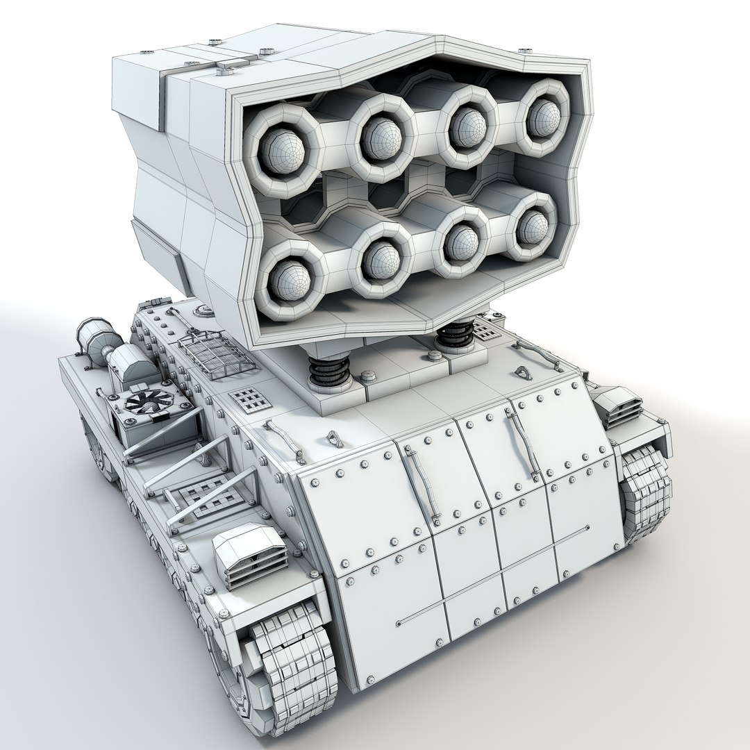 3d mobile missile launcher