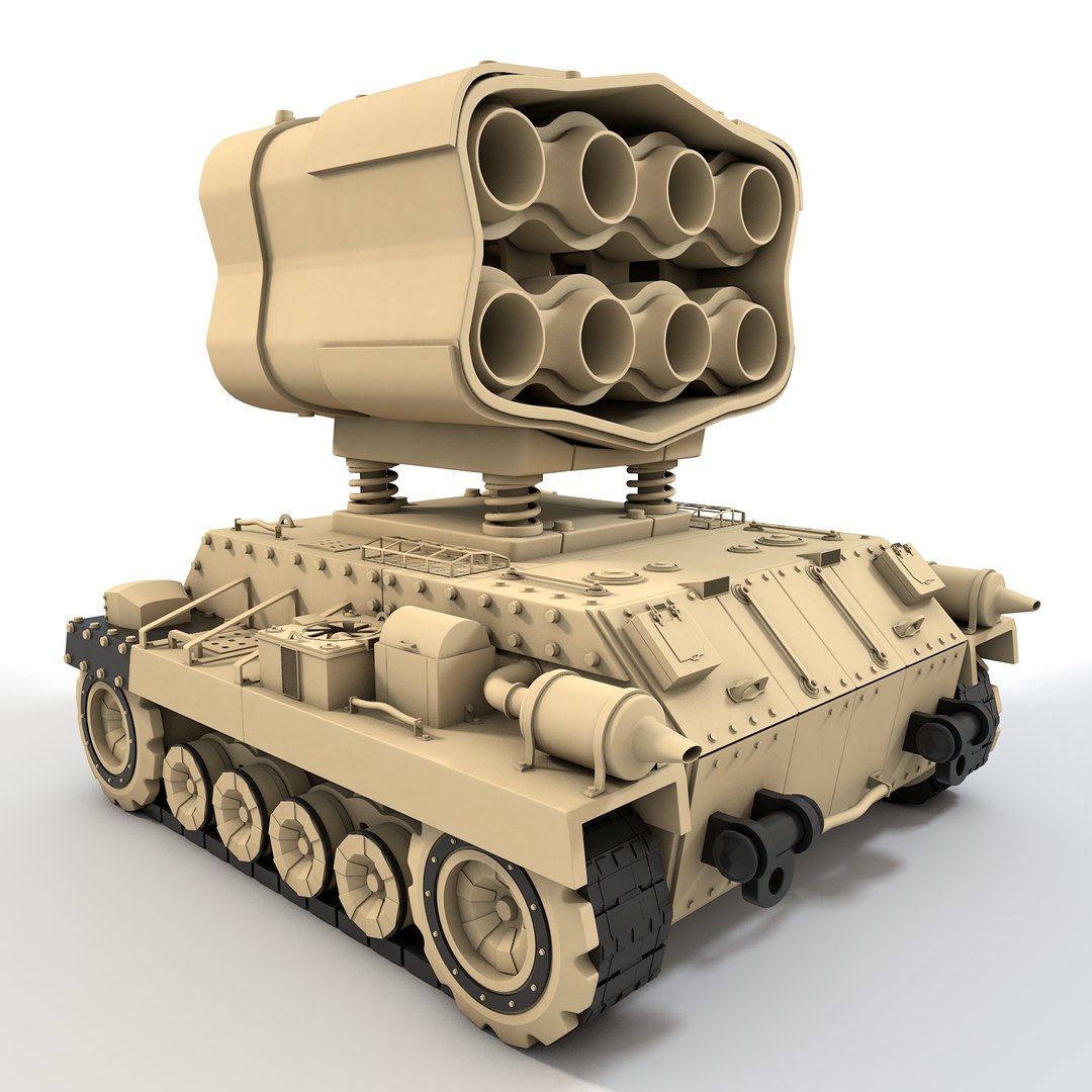 3d mobile missile launcher