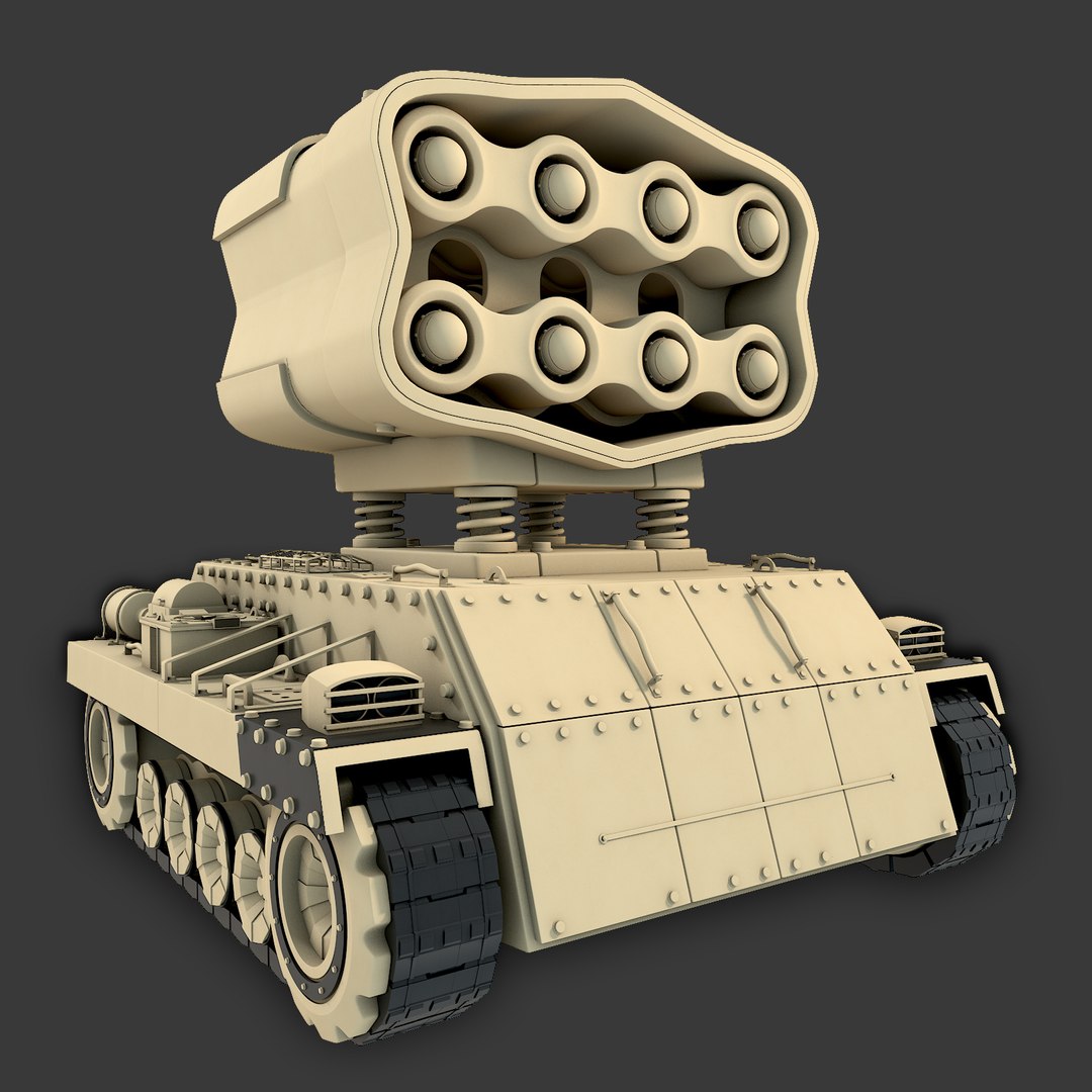 3d mobile missile launcher