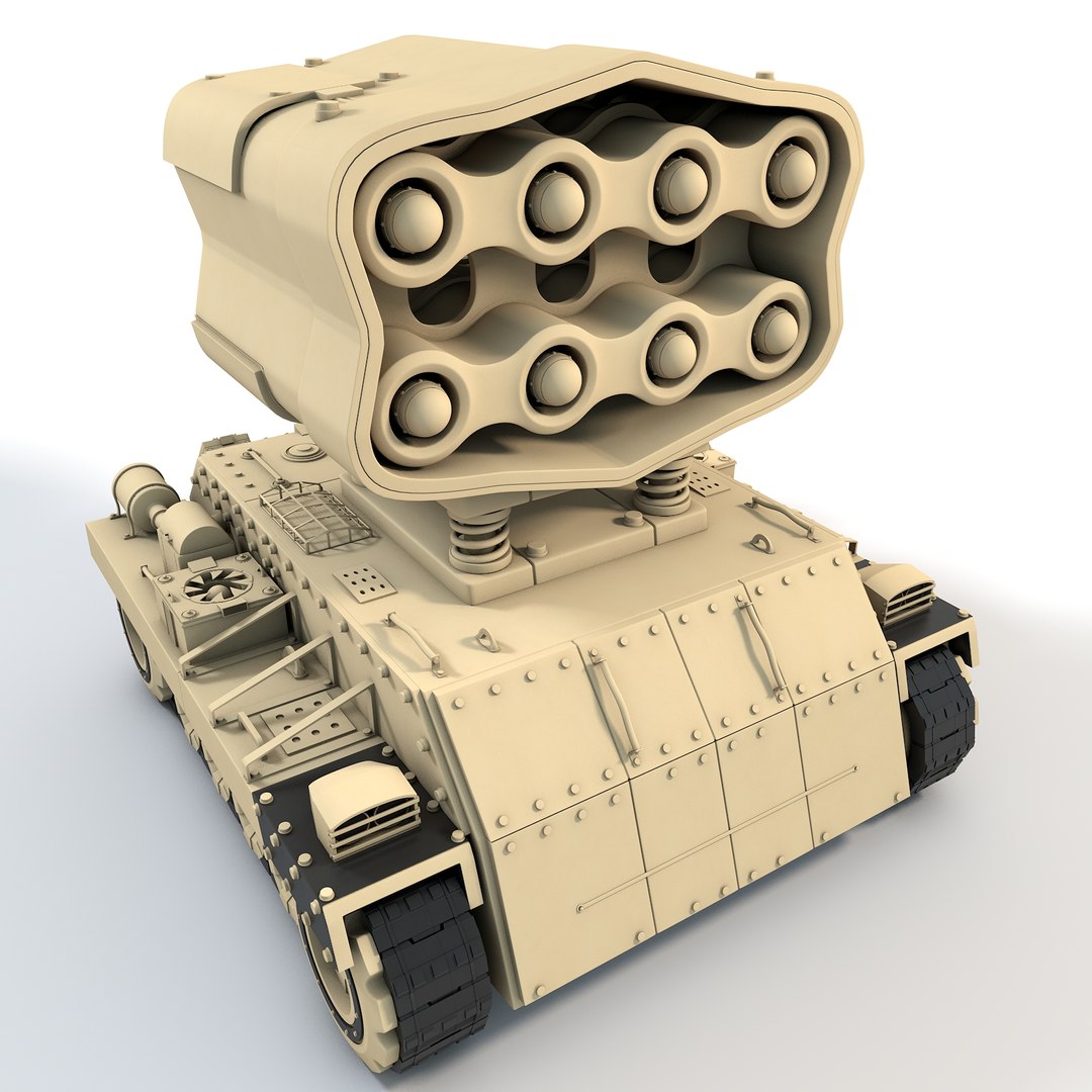 3d mobile missile launcher