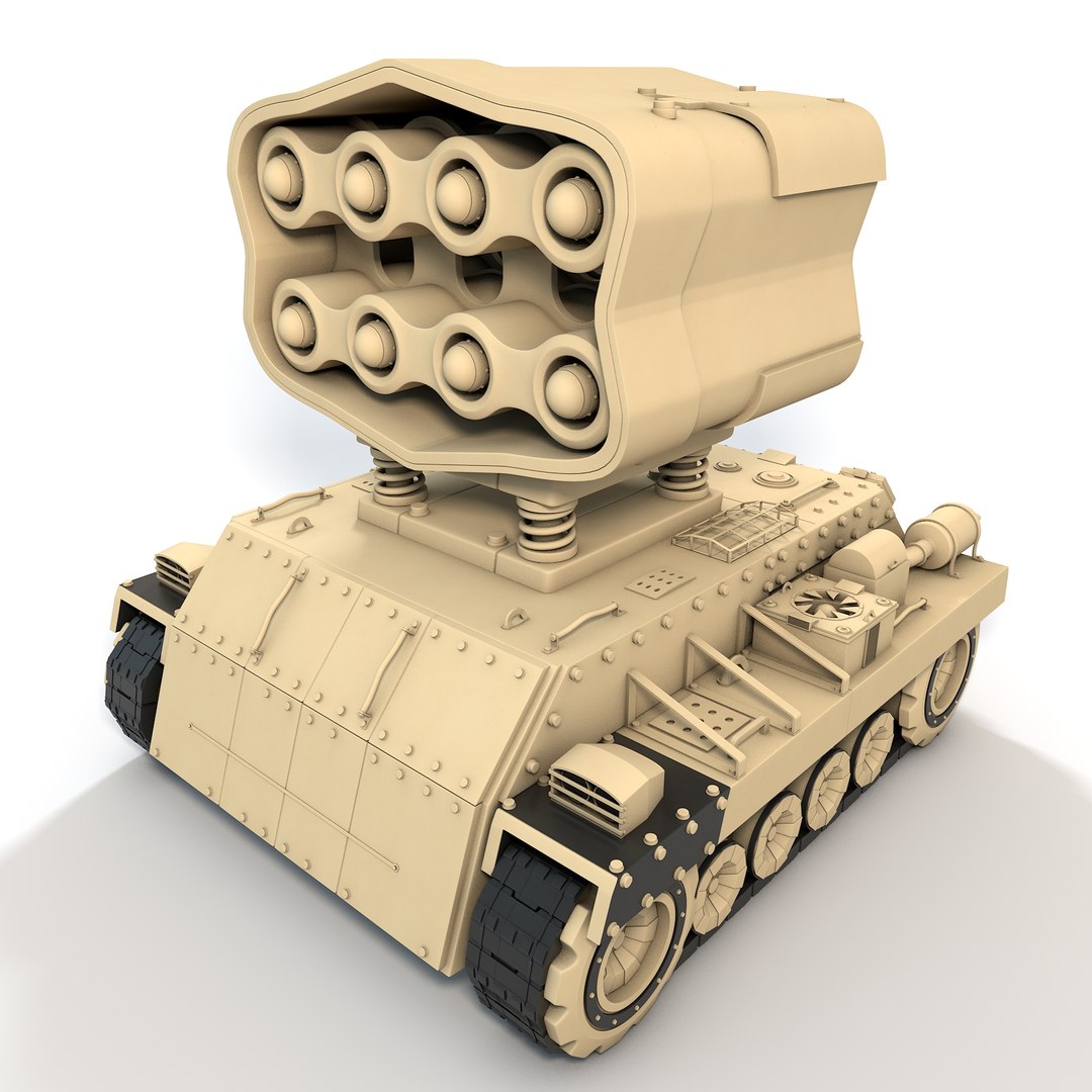 3d mobile missile launcher