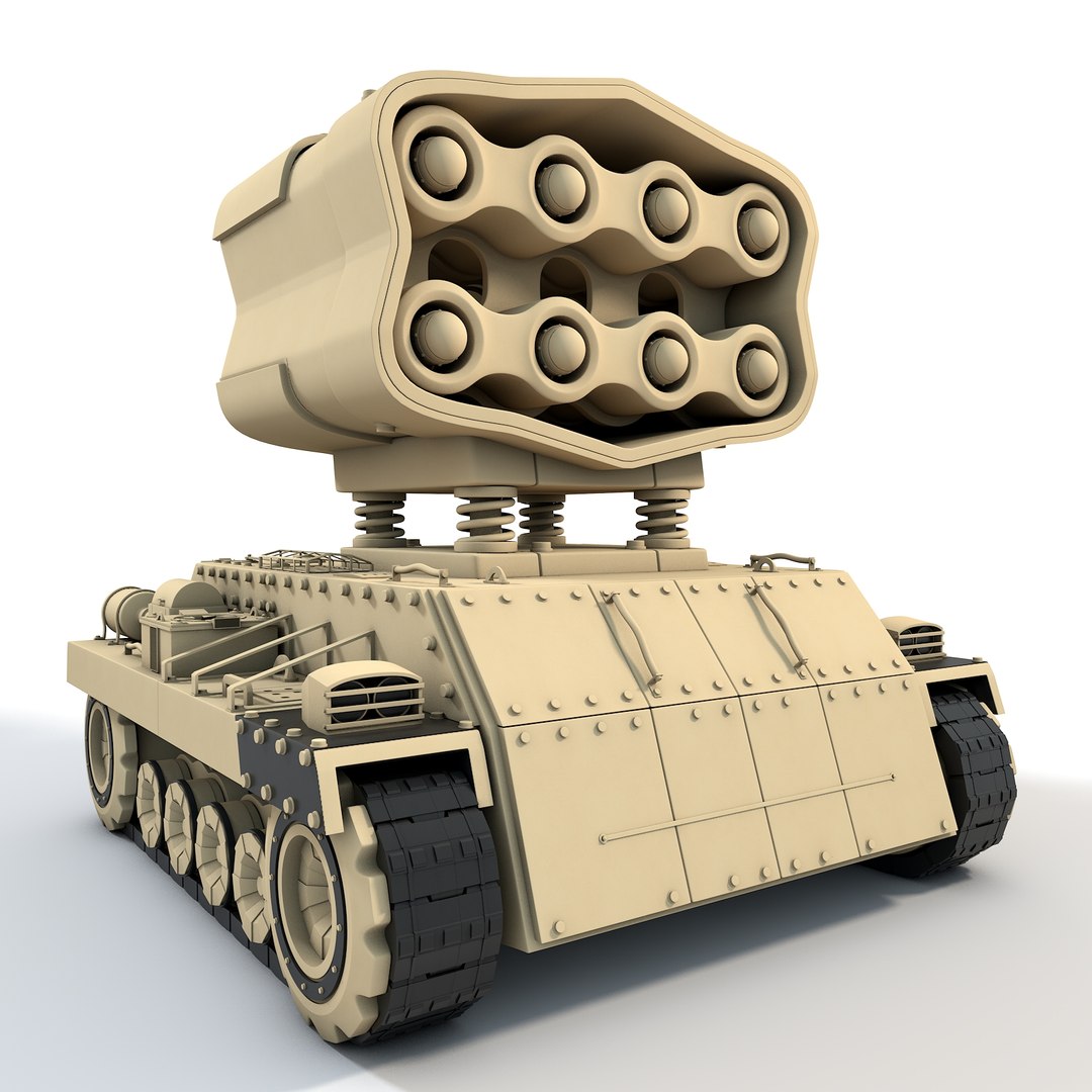 3d mobile missile launcher