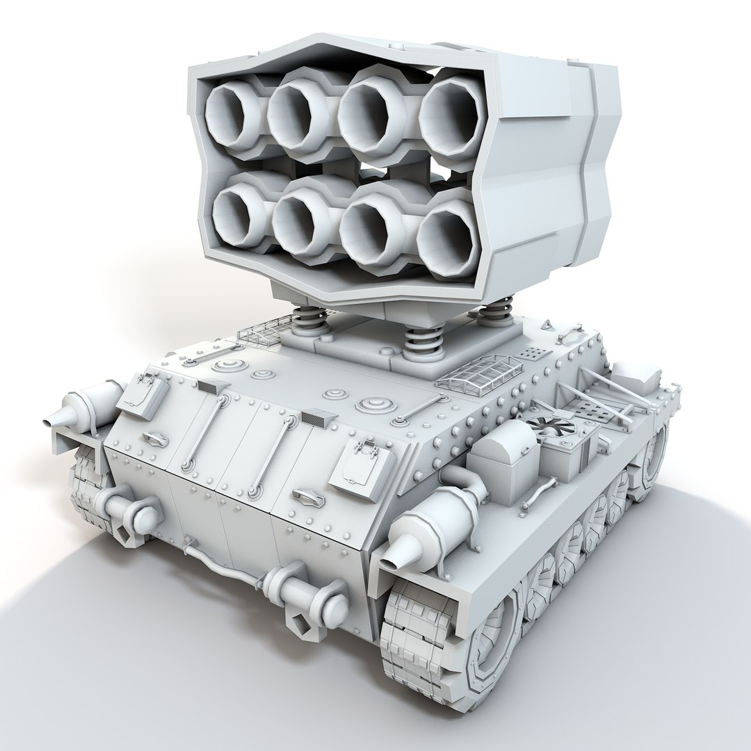 3d mobile missile launcher