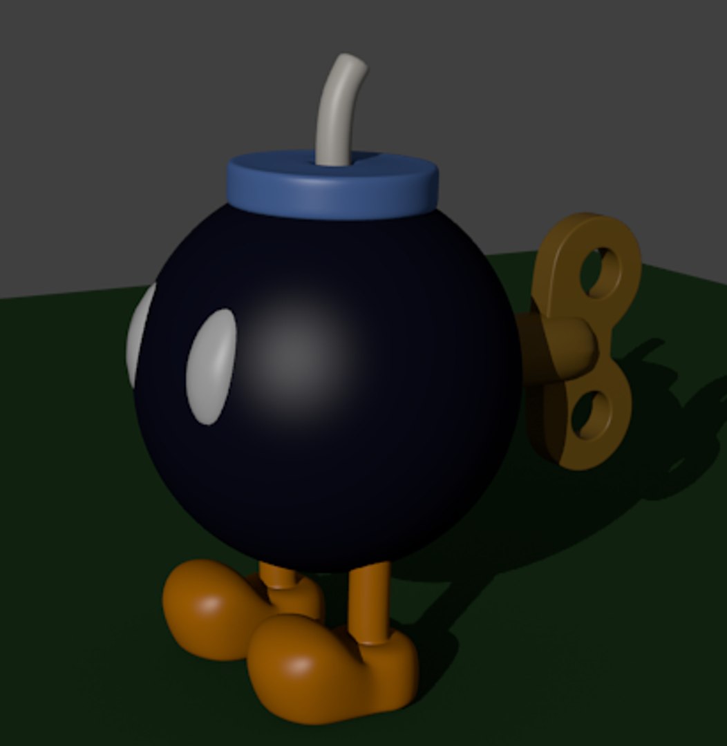 Bob-omb Mario 3d Model