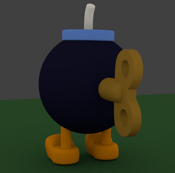 bob-omb mario 3d model