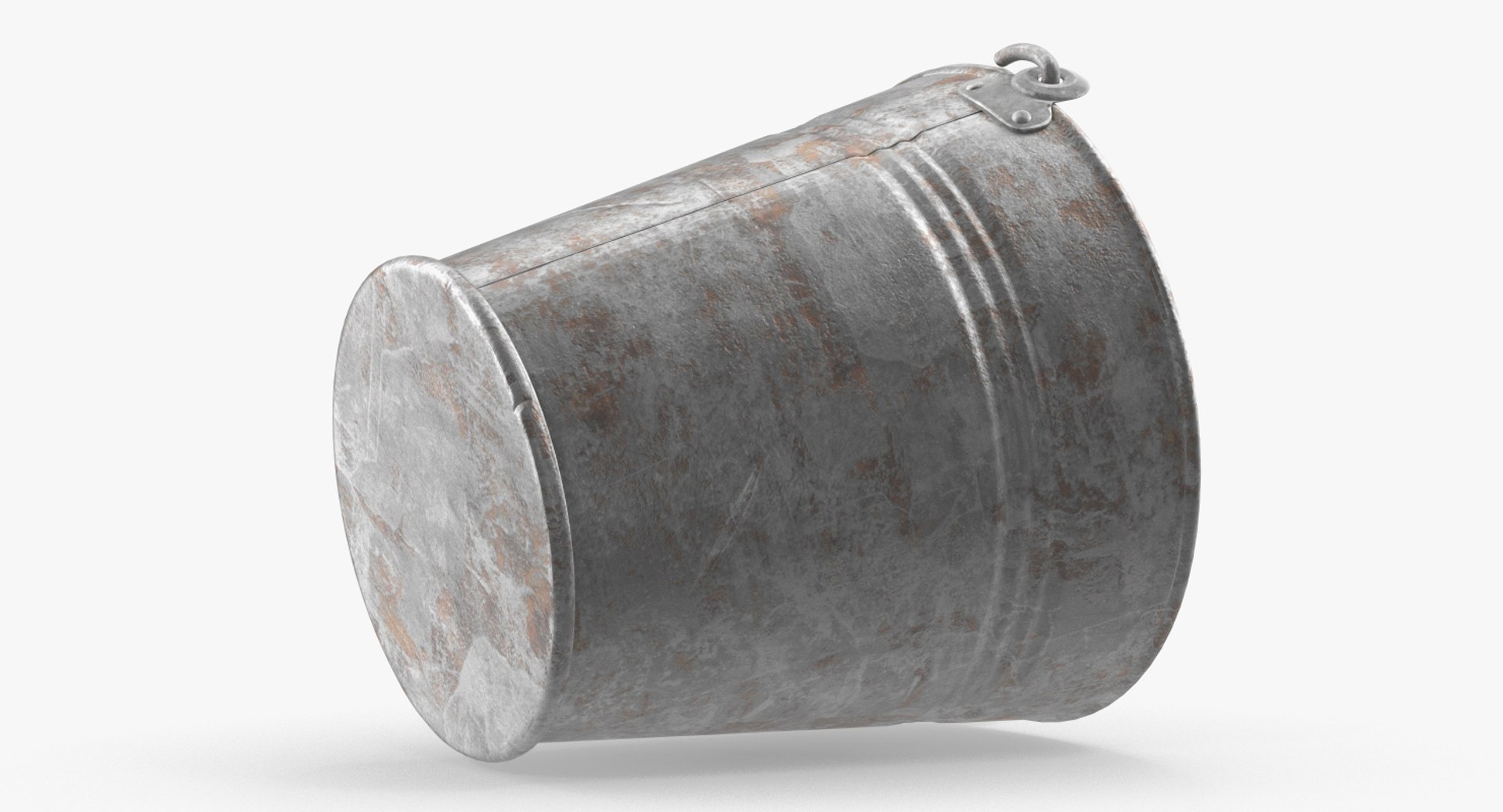 Old Metal Bucket 3D Model - TurboSquid 1306777