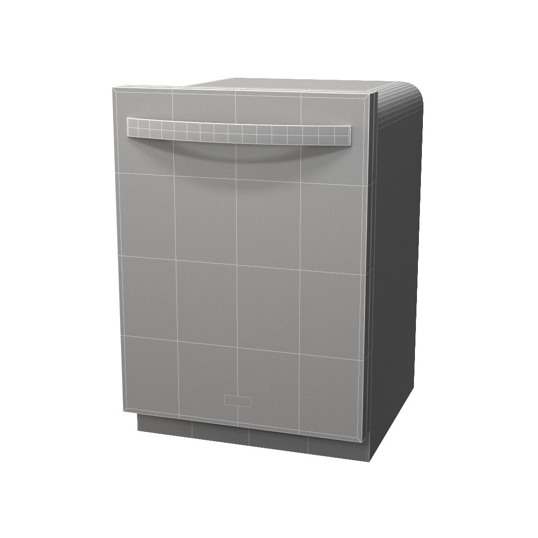 Stainless Dishwasher Range 3D - TurboSquid 1387319