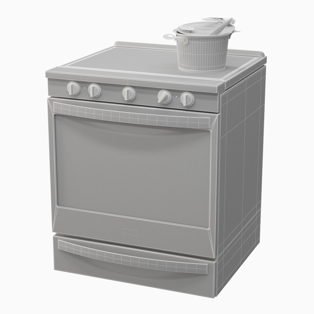 Stainless Dishwasher Range 3D - TurboSquid 1387319