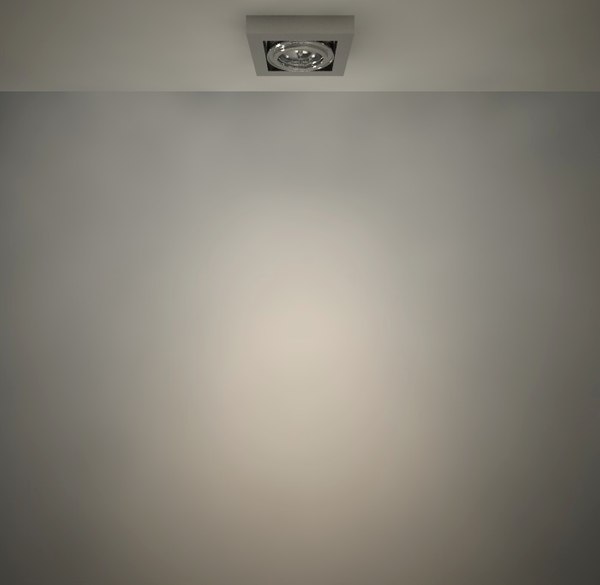 3d model of ies light realistic lamp