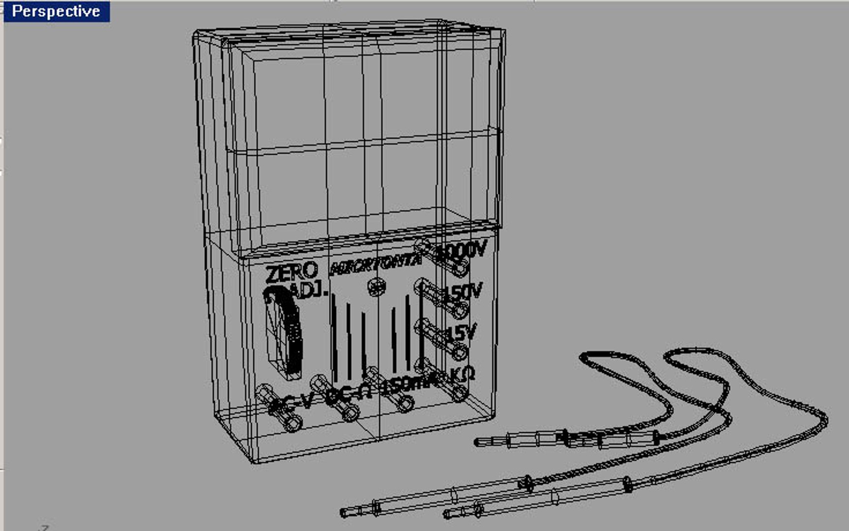 Free Ohm Meter 3d Model