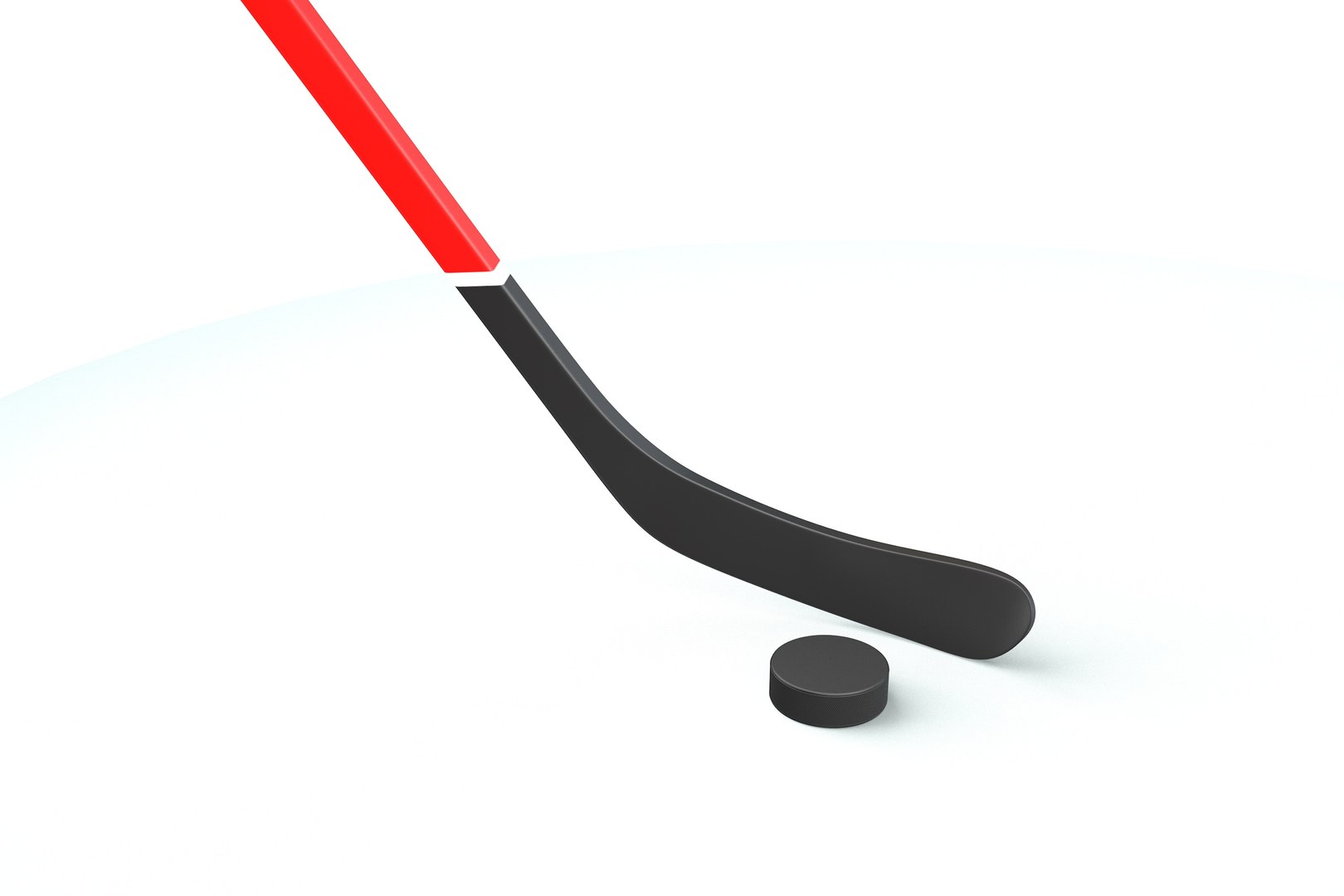 3D Ice Hockey Stick And Puck - TurboSquid 2165337