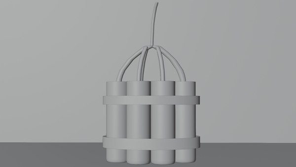 3D Dynamite 3D Model 3D - TurboSquid 1785196