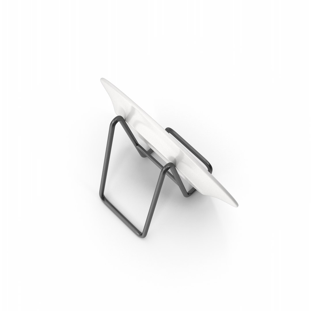 Plate Stand With Ceramic Plate 3D model - TurboSquid 2068643