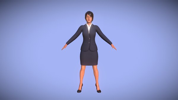 Modelo feminino feminino Modelo 3D - TurboSquid 2168535