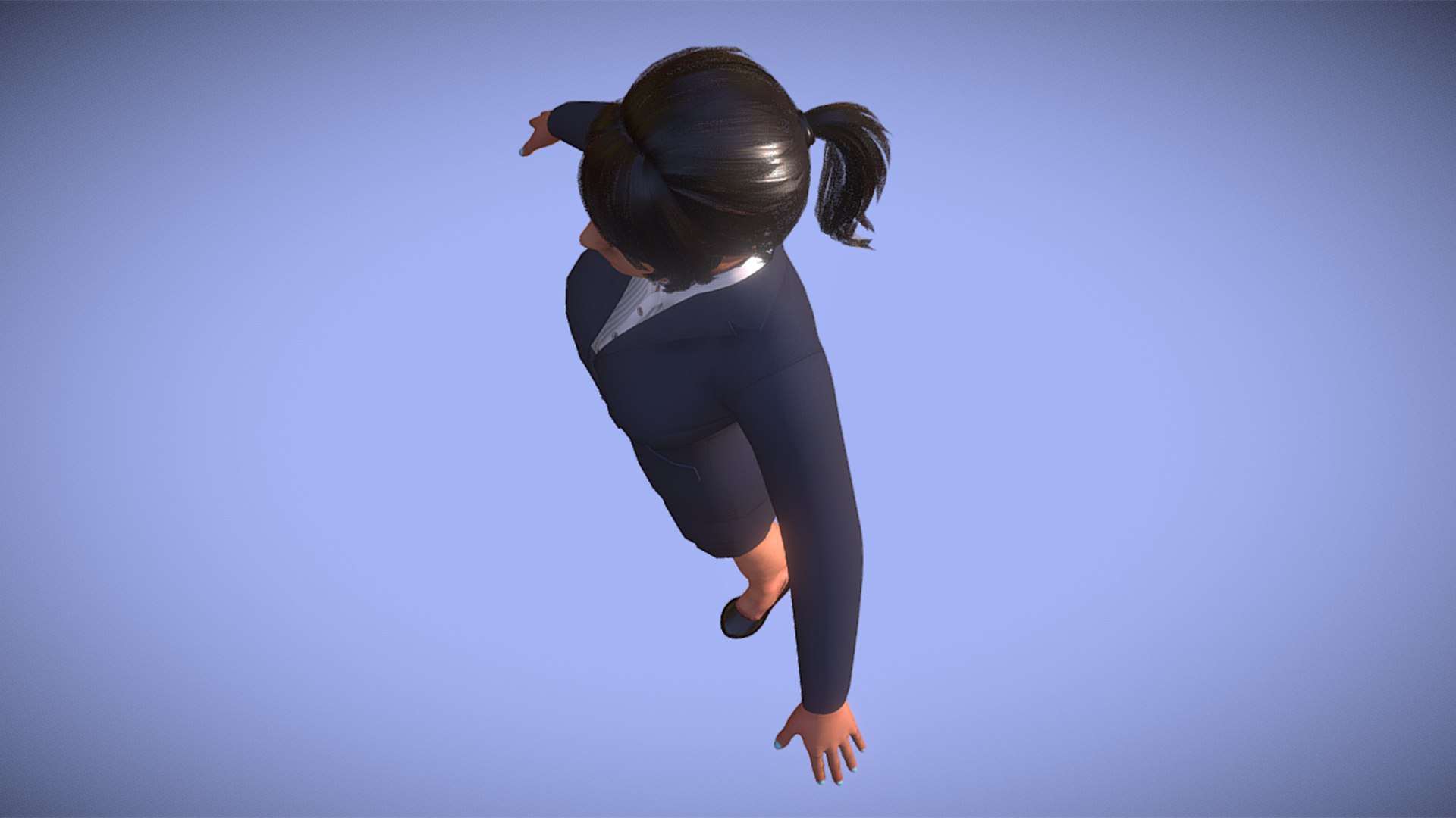 3D Girls Women Model model - TurboSquid 2168535