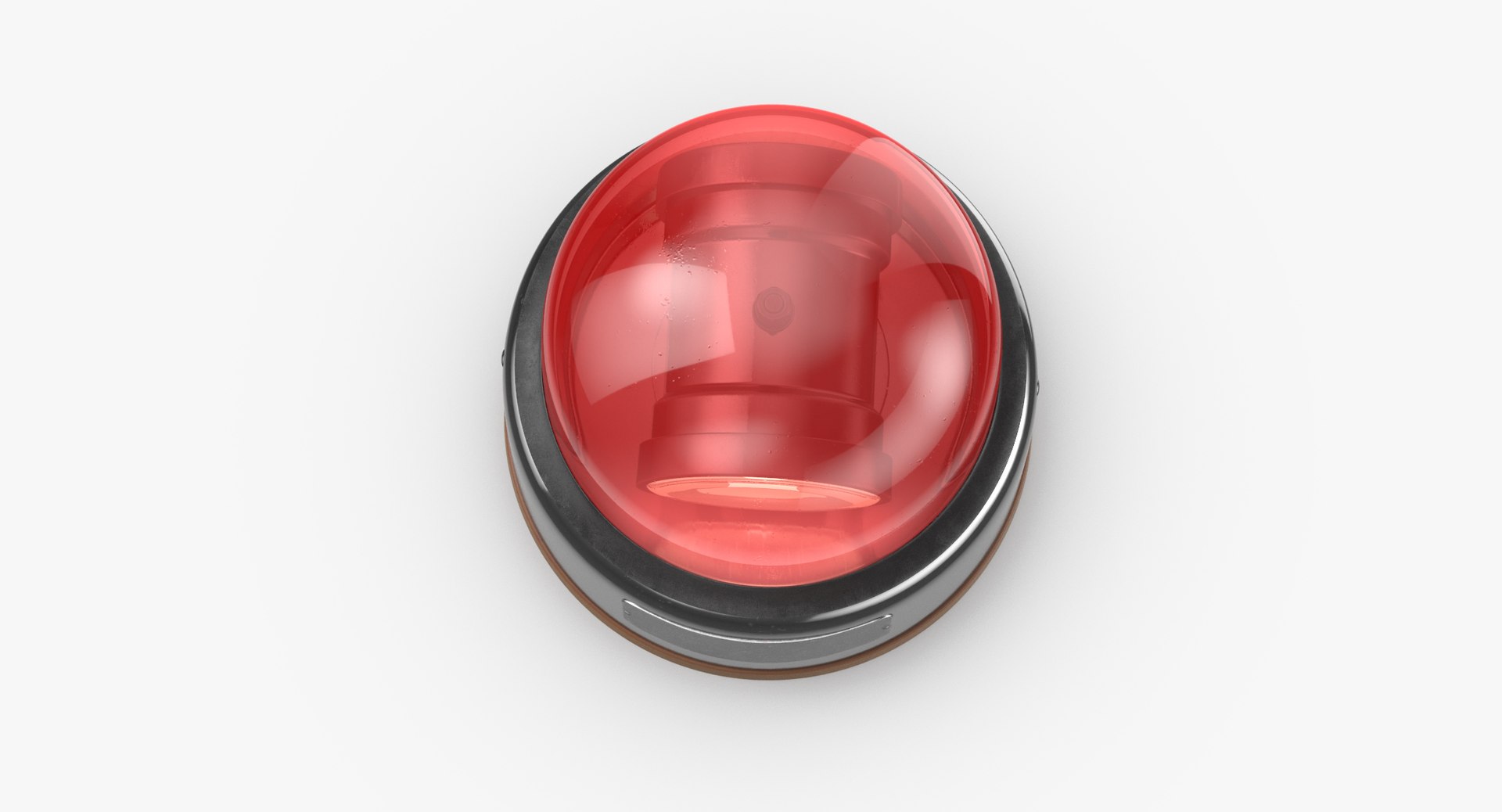 3D Car Light 70s Red - TurboSquid 1157744