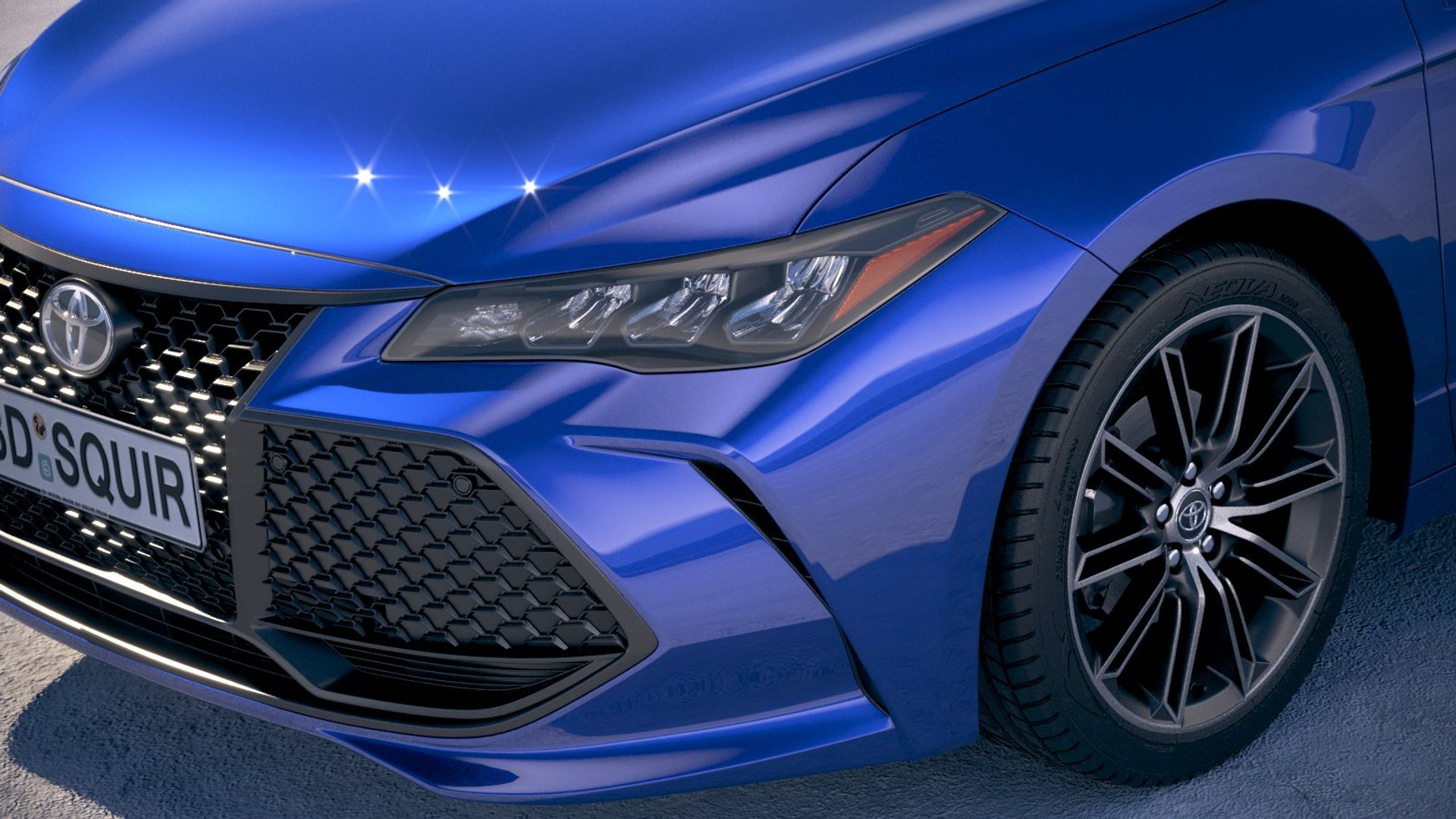 3D Toyota Avalon 2019 Model - TurboSquid 1258288