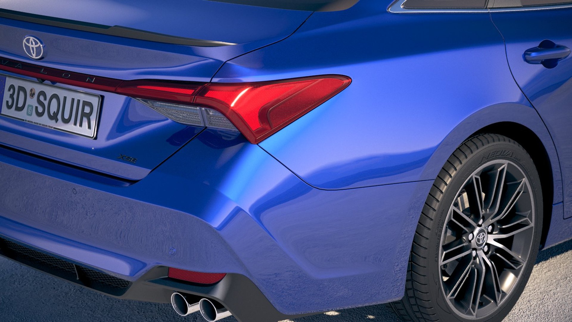 3D Toyota Avalon 2019 Model - TurboSquid 1258288