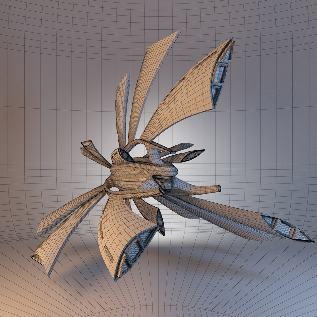 Spaceship Crow Concept 3D - TurboSquid 1158851