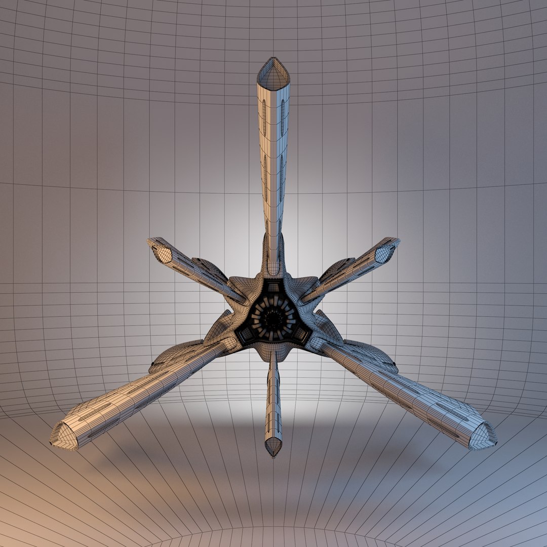 Spaceship Crow Concept 3D - TurboSquid 1158851