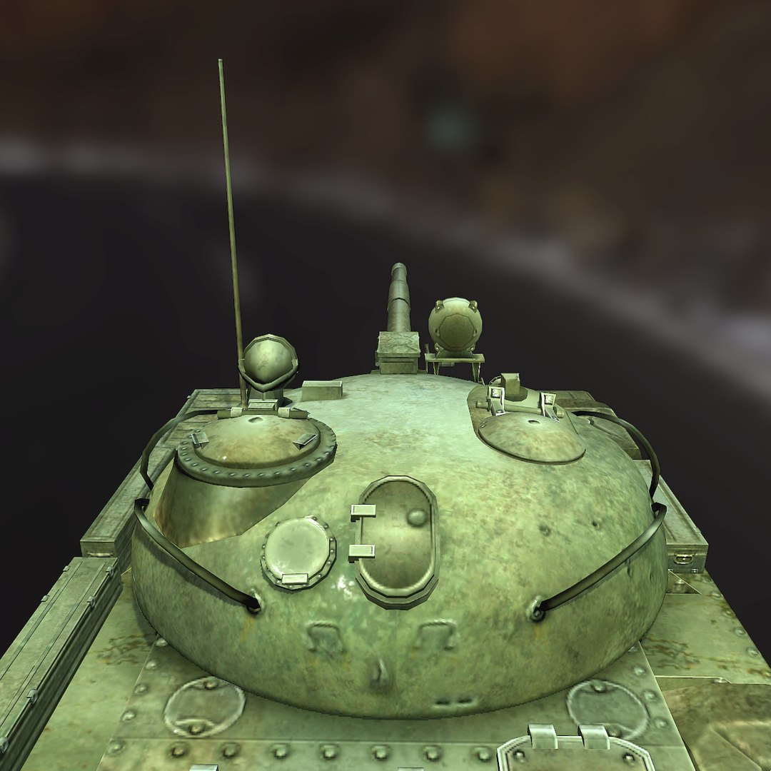 3d Model T-62 Soviet Main Battle Tank