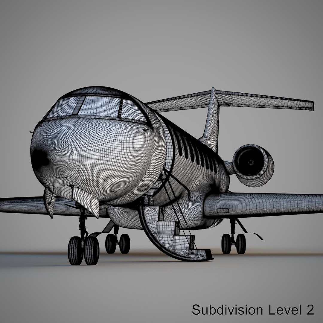 3d Private Jet