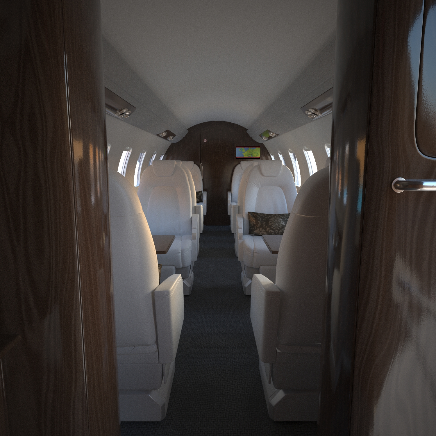 3d private jet