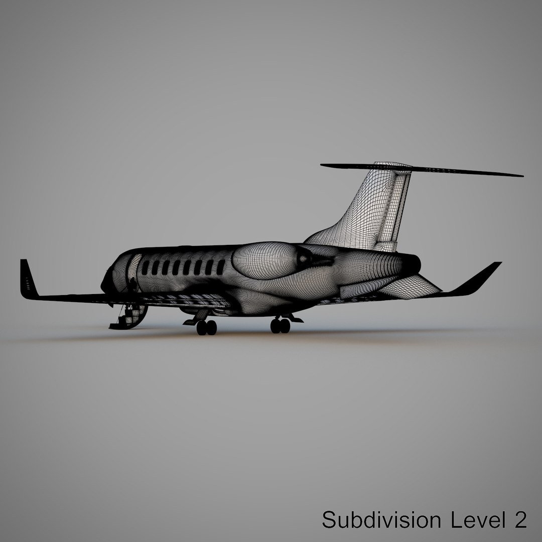 3d private jet