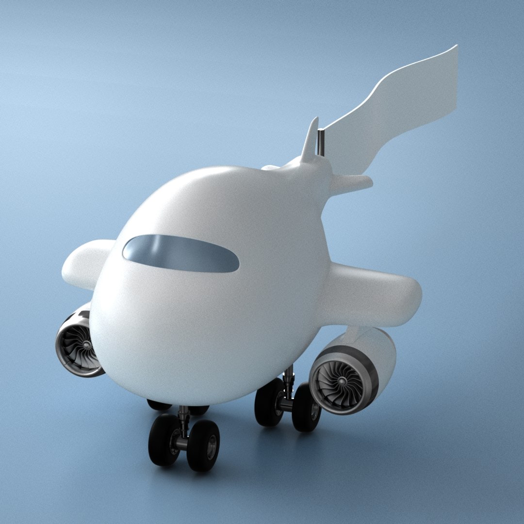 Toy Airplane 3D Model - TurboSquid 1402455